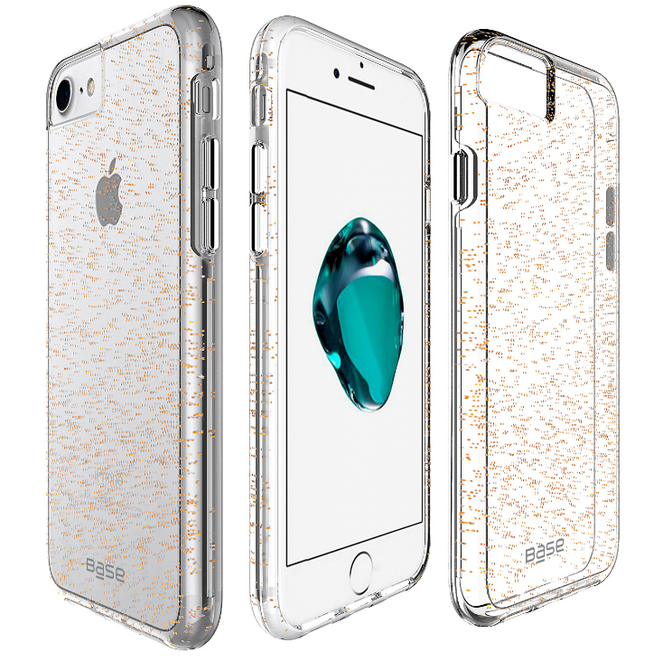 Base Crystal Shield - Reinforced Bumper Protective Case for iPhone 6/7 ...