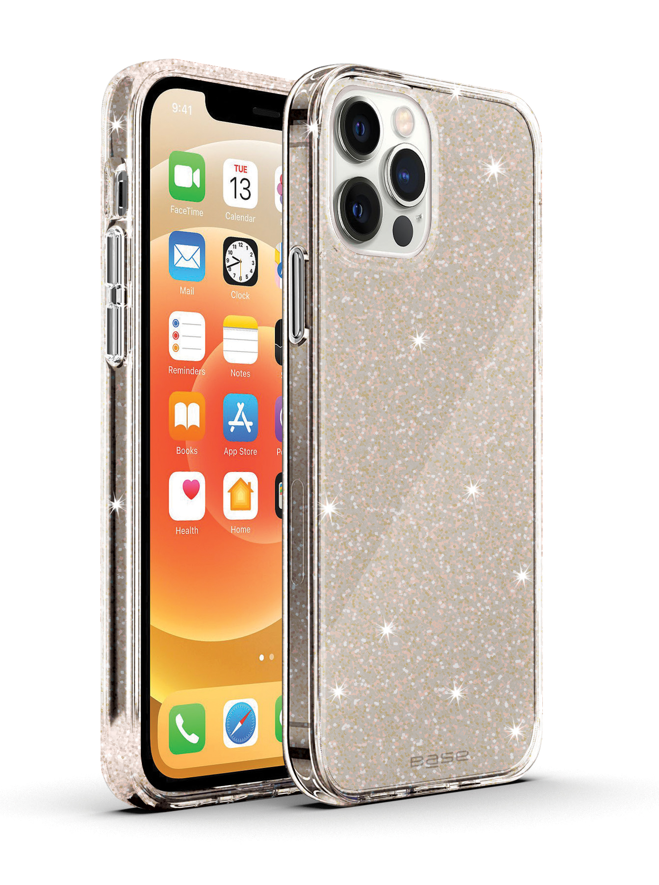 Base Crystalline Pro For IPhone 14 PRO (6.1) - High Quality -Gold ...