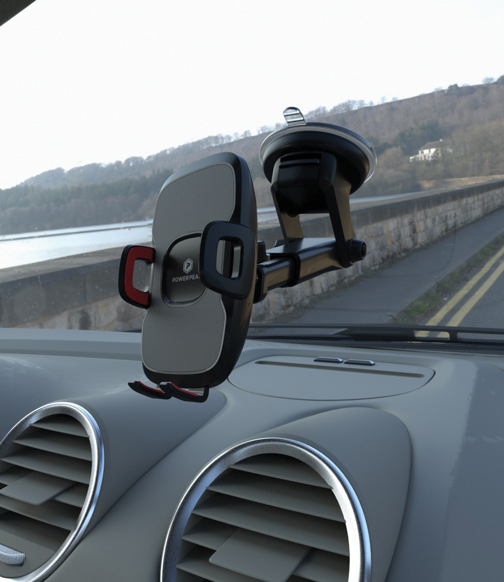 PowerPeak Dash/Windshield Car Mount - PP-CMWS-A