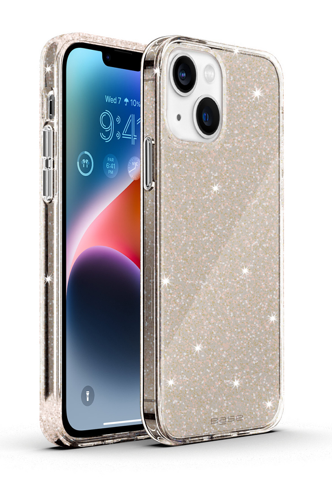 Base Crystalline For IPhone 13 & 14 (6.1) - High Quality - Gold - IP226 ...