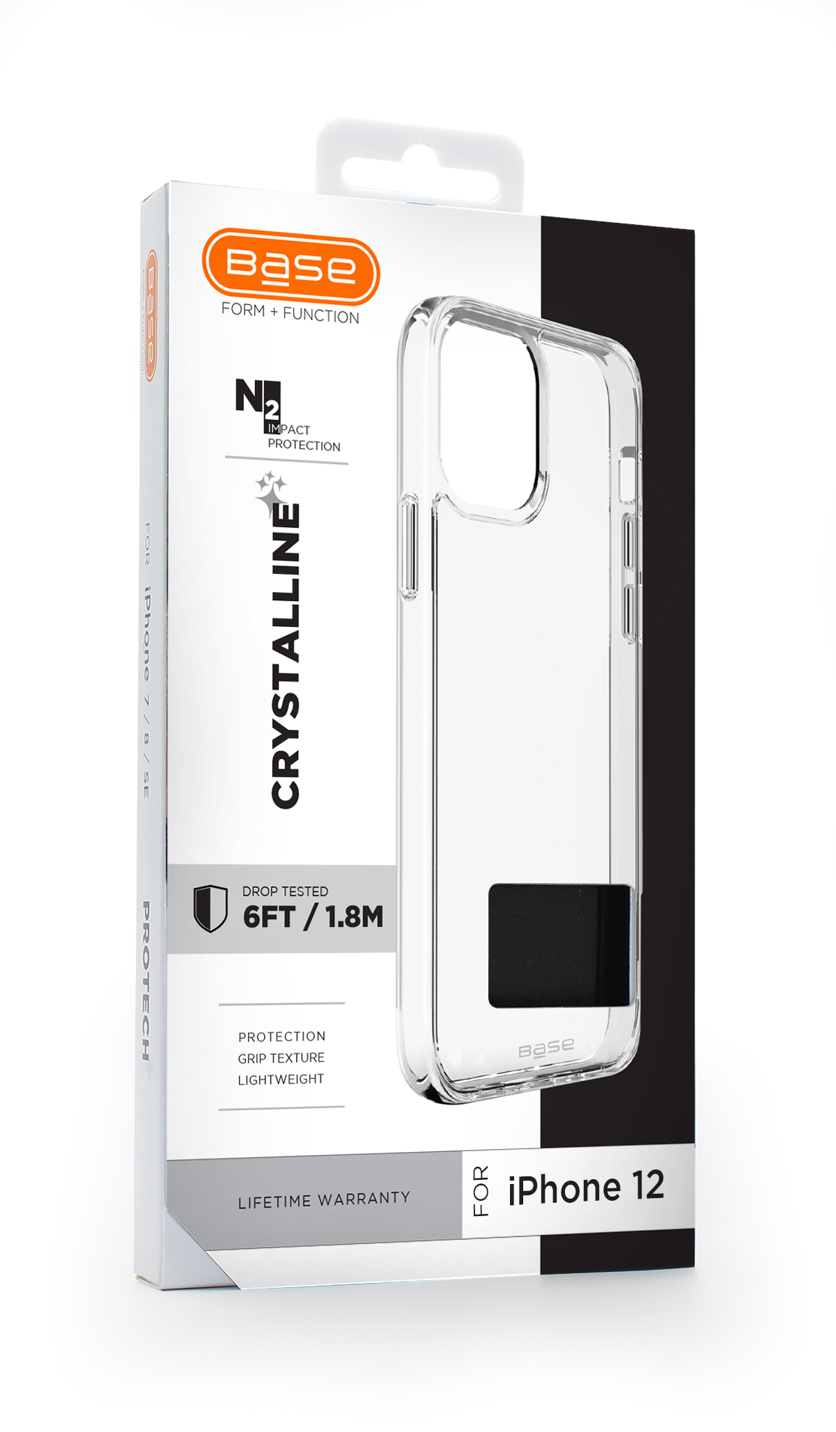 Base Crystalline For iPhone 12 Mini (5.4) - High Quality Crystal Clear ...