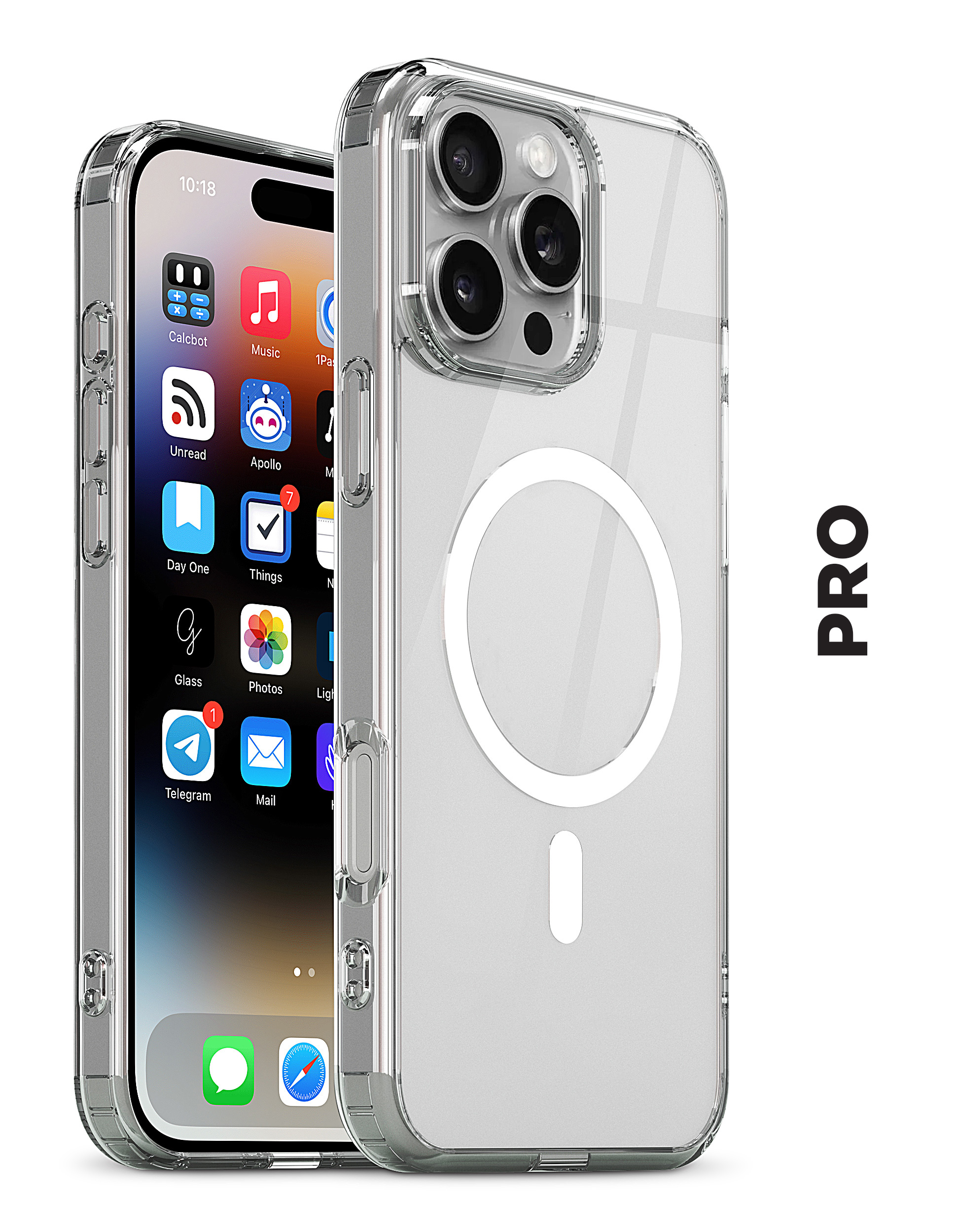 xBase iPhone 16 Pro Max Crystalline Pro MagSafe Compatible- High ...