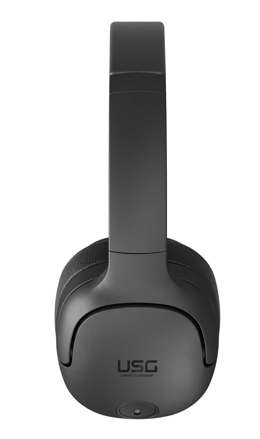 USG - Wireless ANC On-Ear Headphones & with Carry Case - Black - USG ...