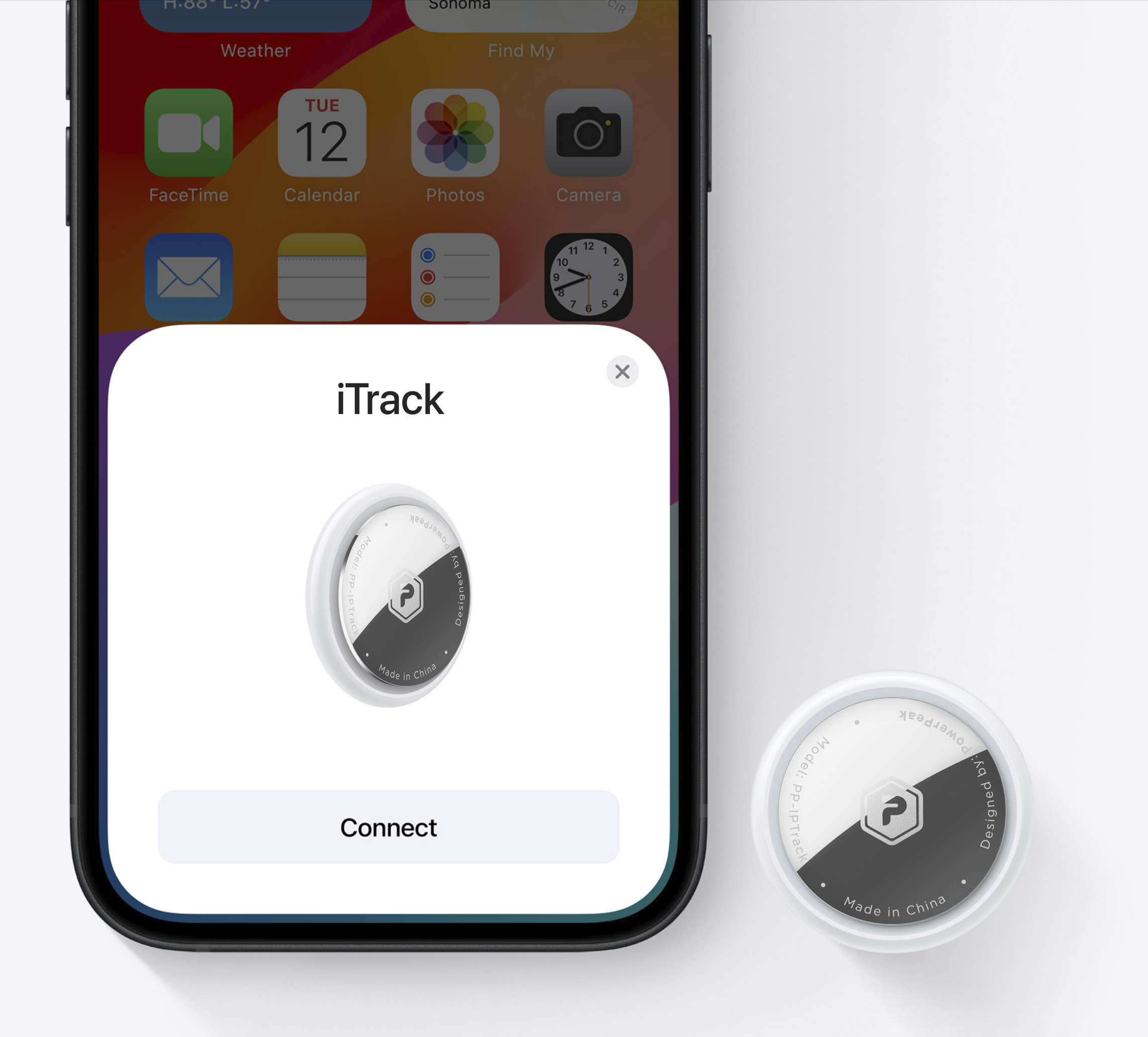 PowerPeak iTrack - PP-IPTRACK-W
