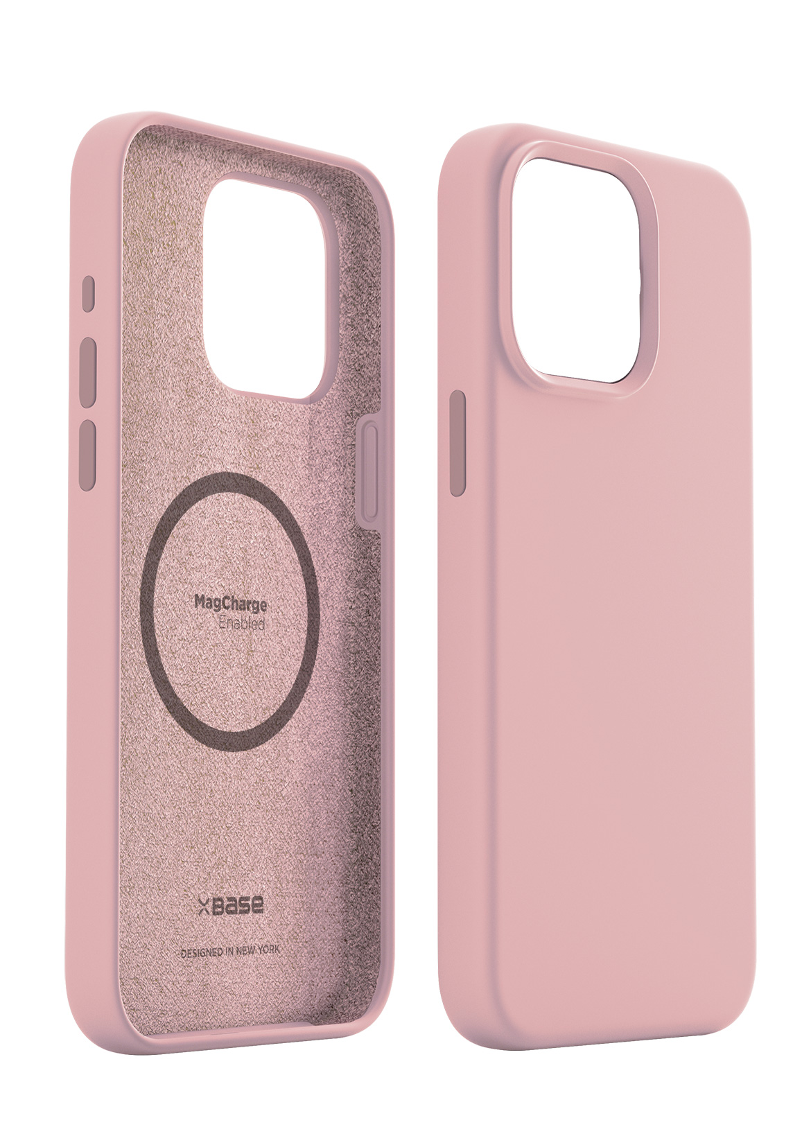 xBase iPhone 15 Pro (6.1) Liquid Silicone Gel/Rubber MagSafe Compatible ...