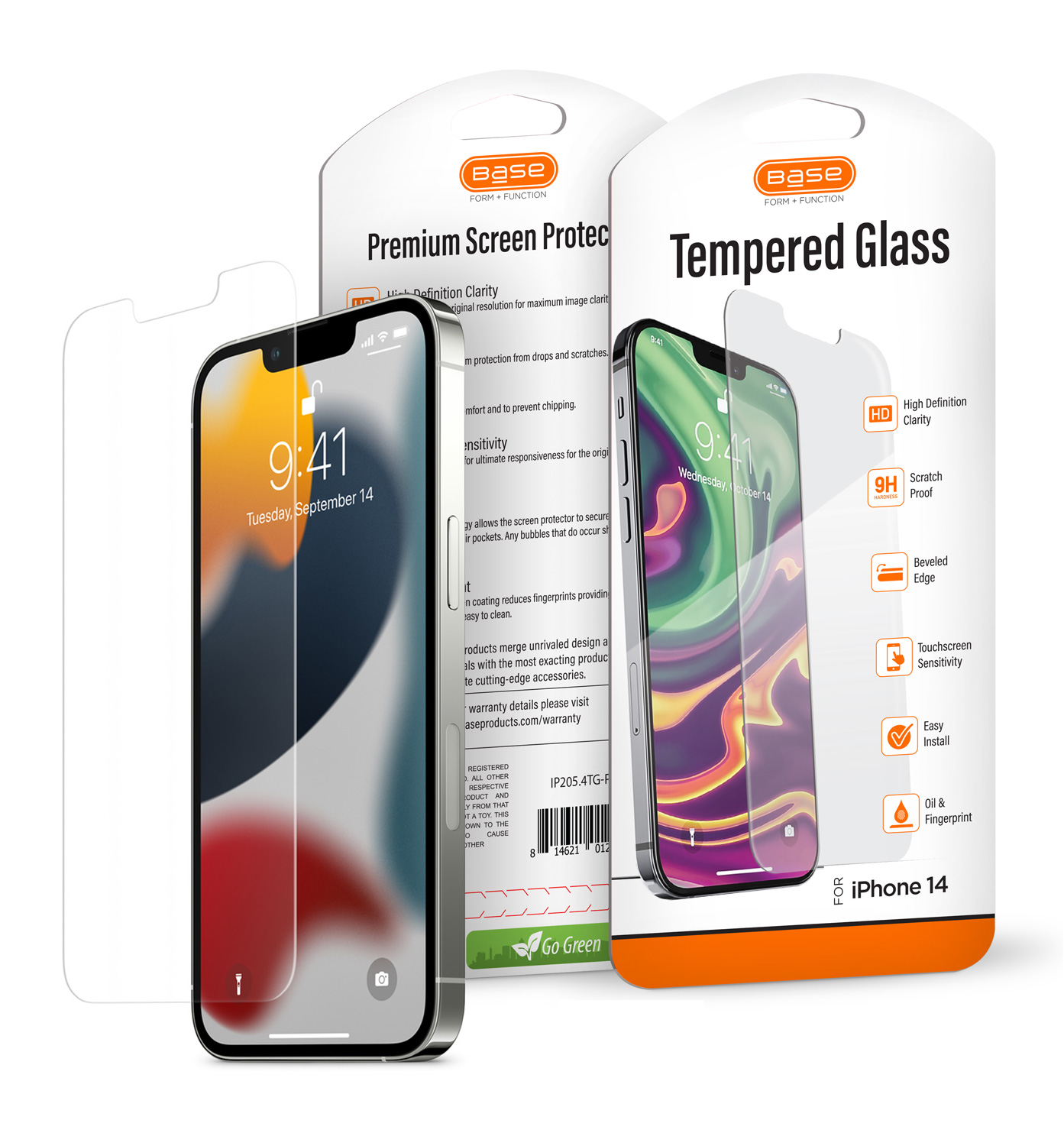 xBASE TEMPERED GLASS SCREEN PROTECTOR FOR iPhone 14 Pro Max(6.7 ...